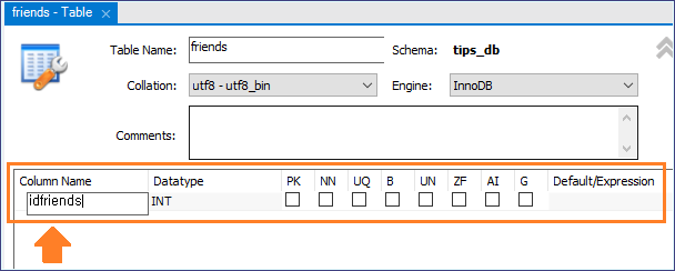 팁스소프트 > MFC/API 가이드 > [DBMS] Workbench로 스키마와 테이블 만들기